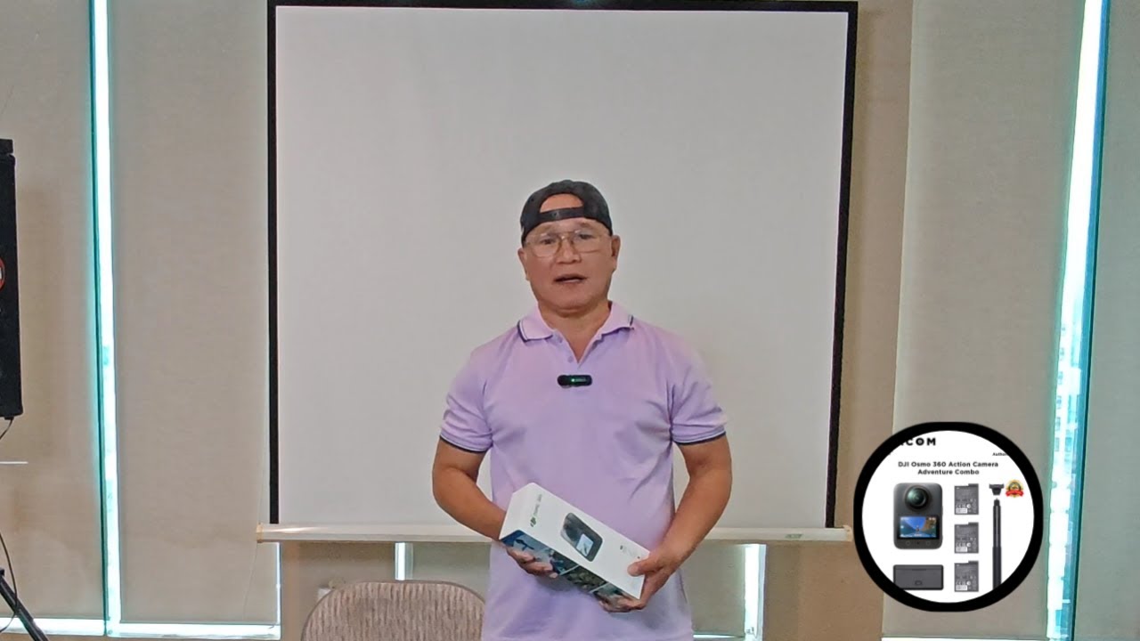 Juan Masipag TV unboxing of his new DJI osmo 360 camera - YouTube