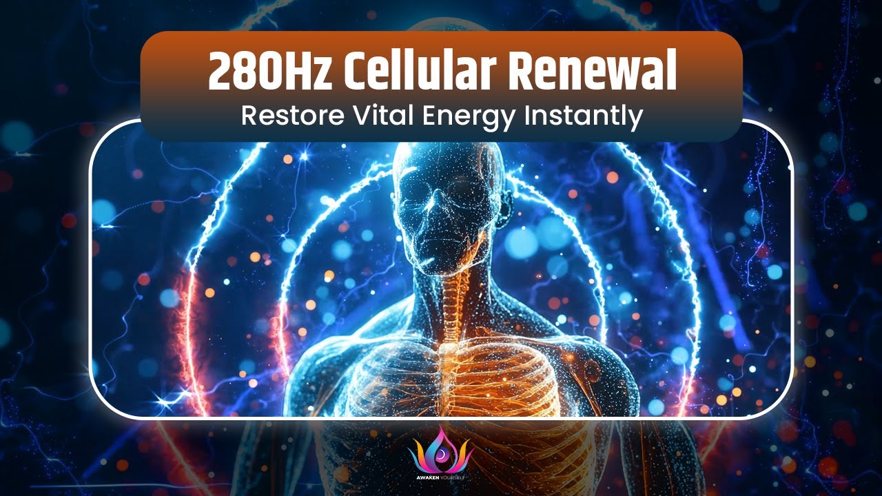 280Hz Cellular Renewal | Accelerate Deep Healing & Restore Vital Energy ...