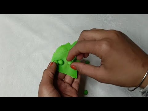Amazing Polymer Clay Miniature Peas Making / Polymer Clay Real Peas # ...