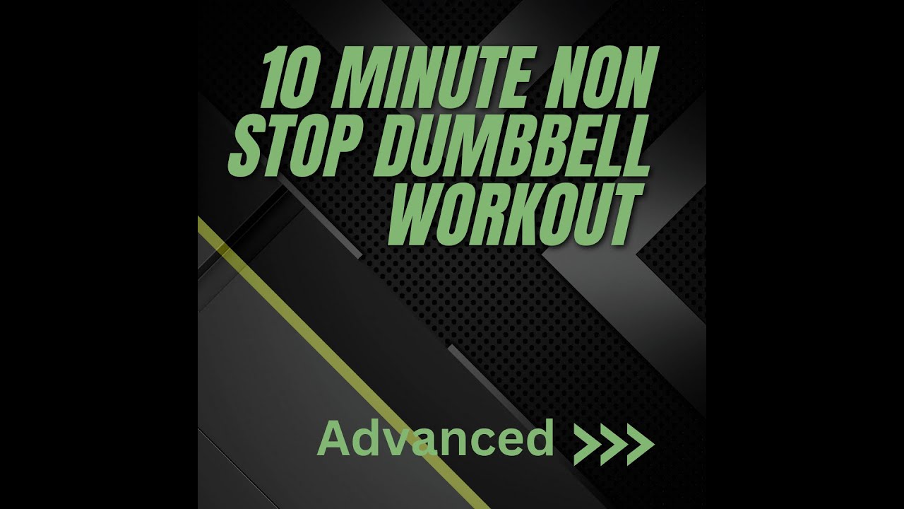 10 Minute Non Stop Workout [Advanced] - YouTube