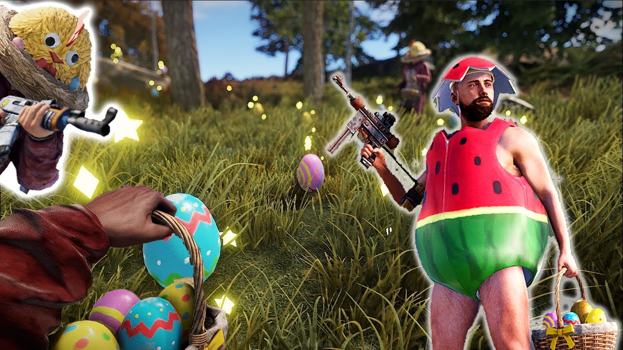 EGGSUIT IN RUST IS OVERPOWERED (ONLINE RAIDED) - YouTube