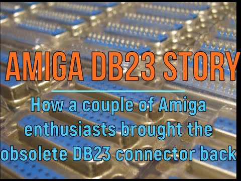How a couple of Amiga enthusiasts brought the obsolete DB23 connector ...