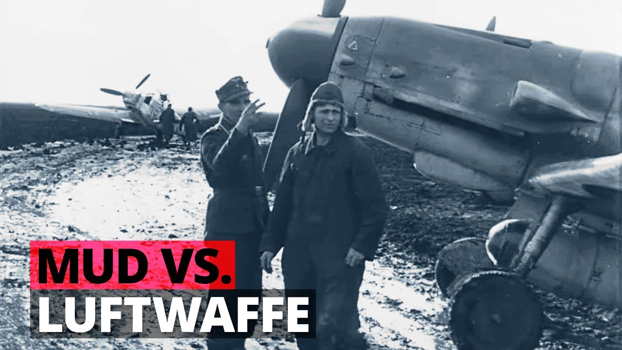 Mud, Messerschmitts, and Heinkels: The Luftwaffe on the Eastern Front | German Newsreel 1944 ...