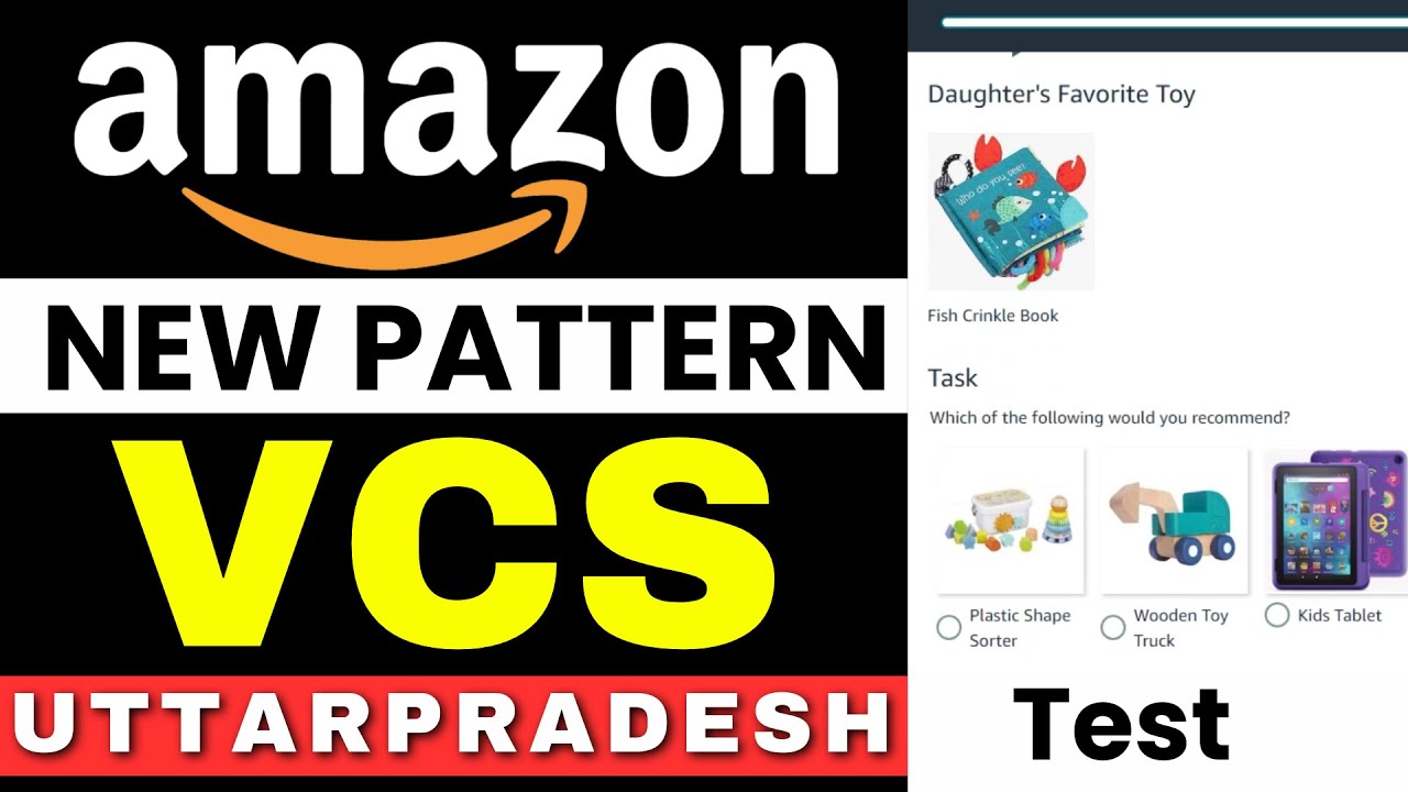 VCS Amazon Test | Amazon VCS Work From Home Online Assessment 2024 ...