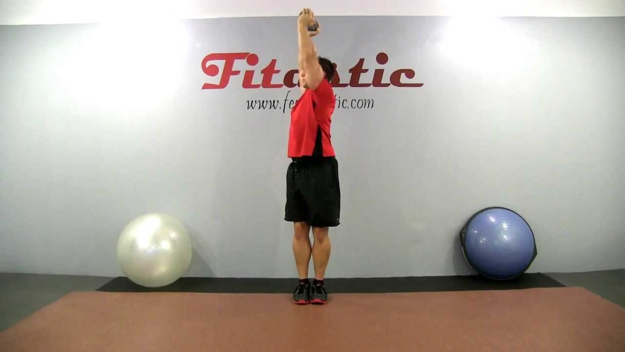 Standing Dumbbell Oblique Rotation - YouTube