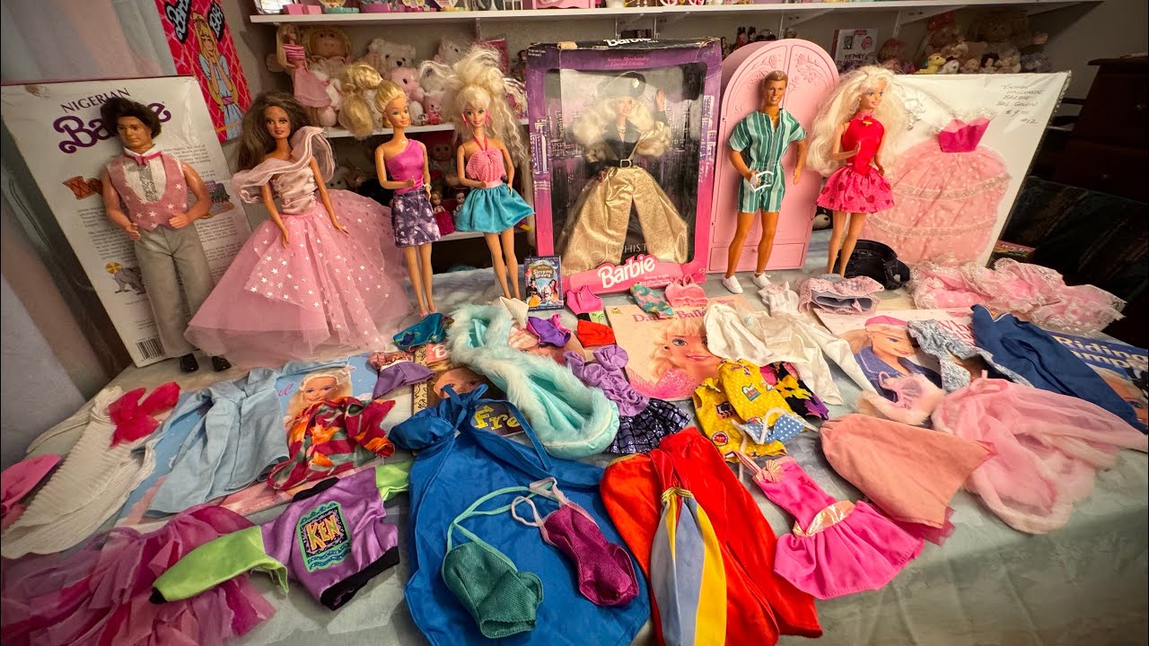 Vintage Barbie Haul & Footage/New Pet/My Most Amazing Haul Ever ...