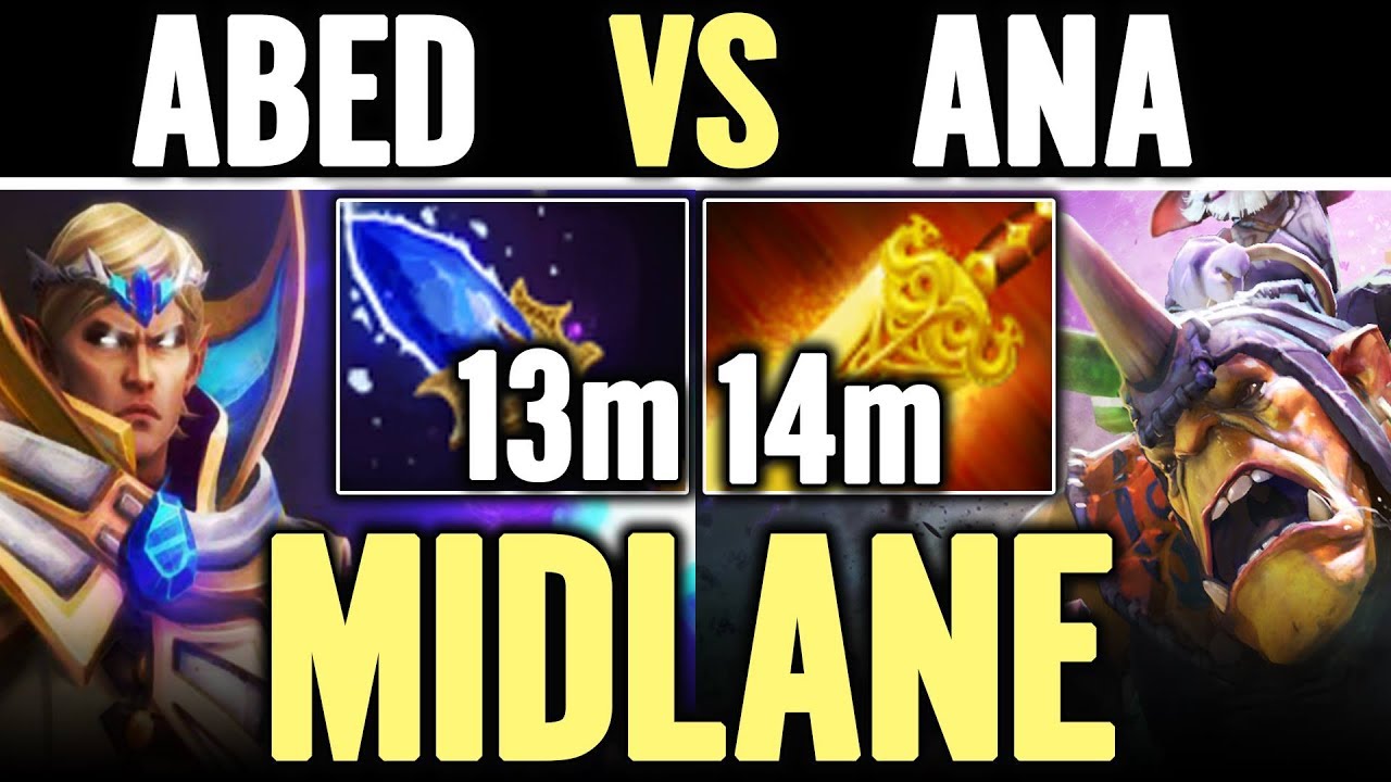 10K MMR vs 9K MMR Epic Game Invoker Abed vs ANA Alchemist Dota 2 - YouTube