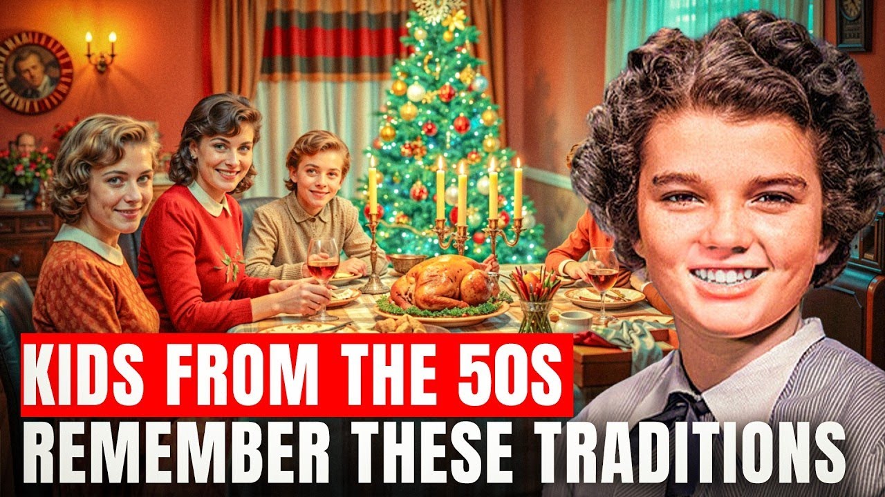 Forgotten Christmas Traditions From The 1950s We All Loved - YouTube