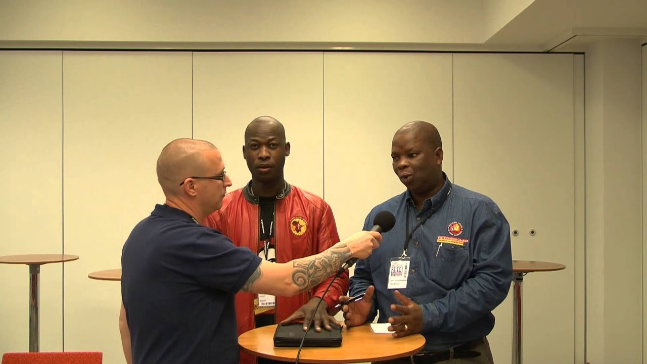 Internationella gäster på IF Metalls kongress - YouTube