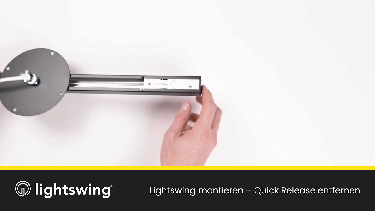 Lightswing montieren – Quick Release entfernen - YouTube