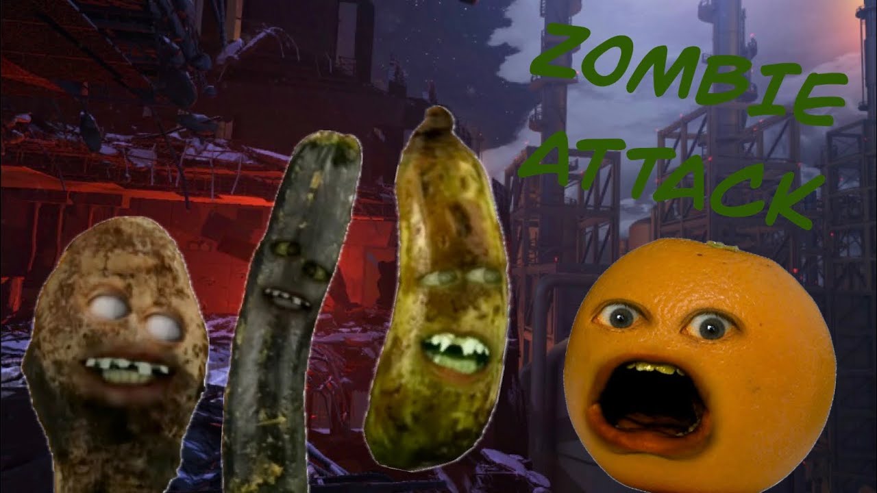 FRUIT ZOMBIES - Annoying Orange - YouTube
