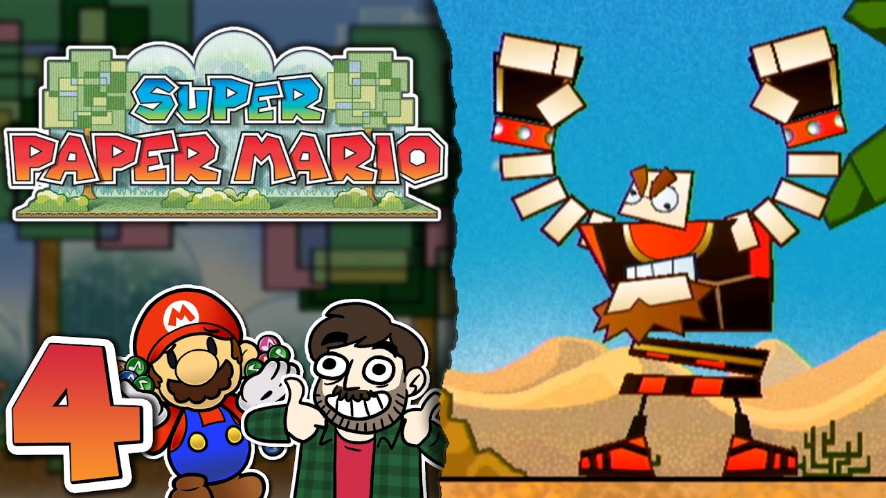 Super Paper Mario [4] "It's Chewsday" - YouTube