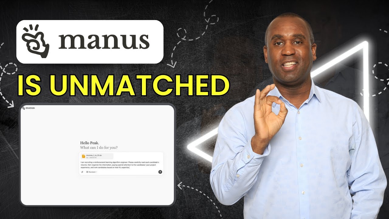BREAKING NEWS: Manus AI could make you rich (even if you're a 1 person ...