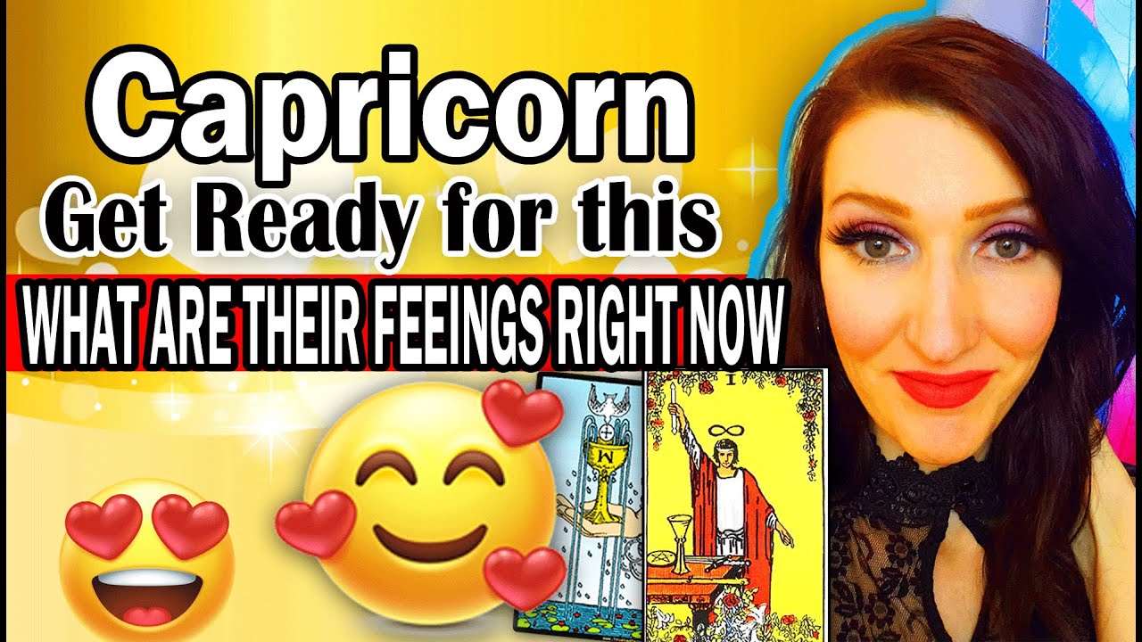CAPRICORN SHOCKINGLY ACCURATE! WHAT ARE THEIR TRUE FEELING RIGHT NOW ...