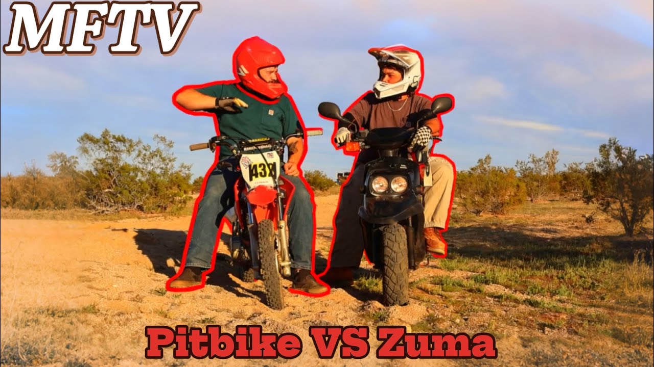 Honda 110 vs Zuma! - YouTube