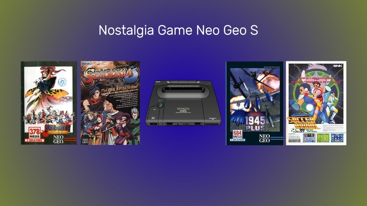 Nostalgia Neo Geo S - YouTube