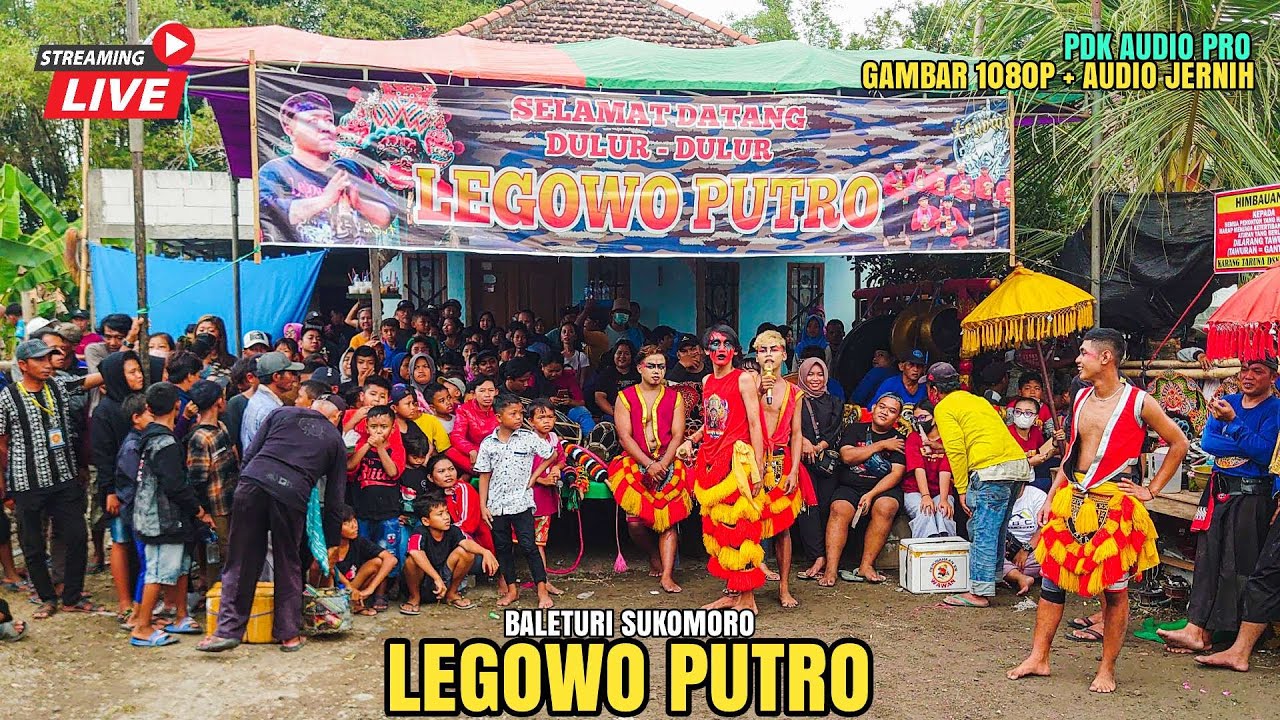 Live Legowo Putro Baleturi Sukomoro Ft PDK Audio - YouTube