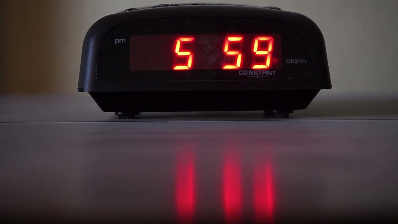 Digital Clock - No Copyright Video (NCV) - YouTube