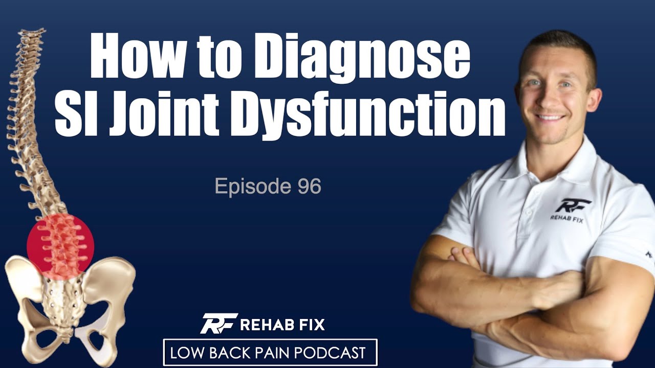 How to Diagnose SI Joint Dysfunction | Low Back Pain Podcast #96 - YouTube