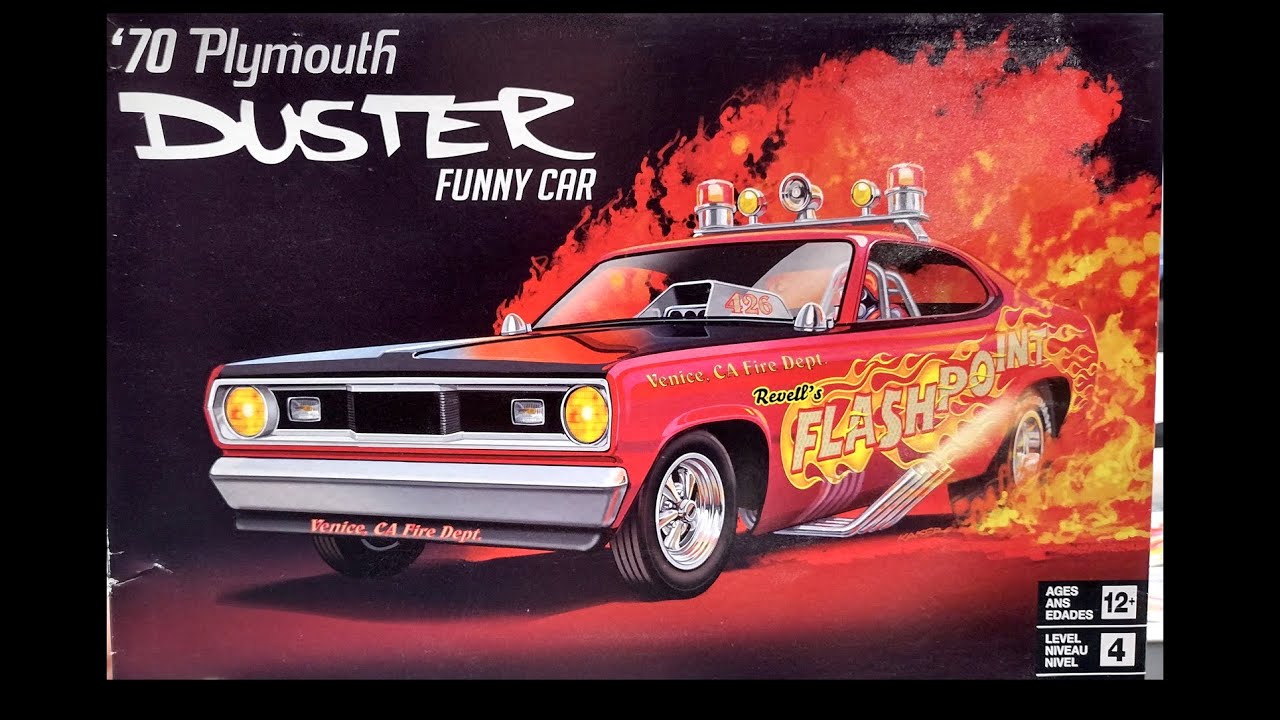 Monogram / Revell Duster Funny Car Model Build #mopar #plymouth - YouTube