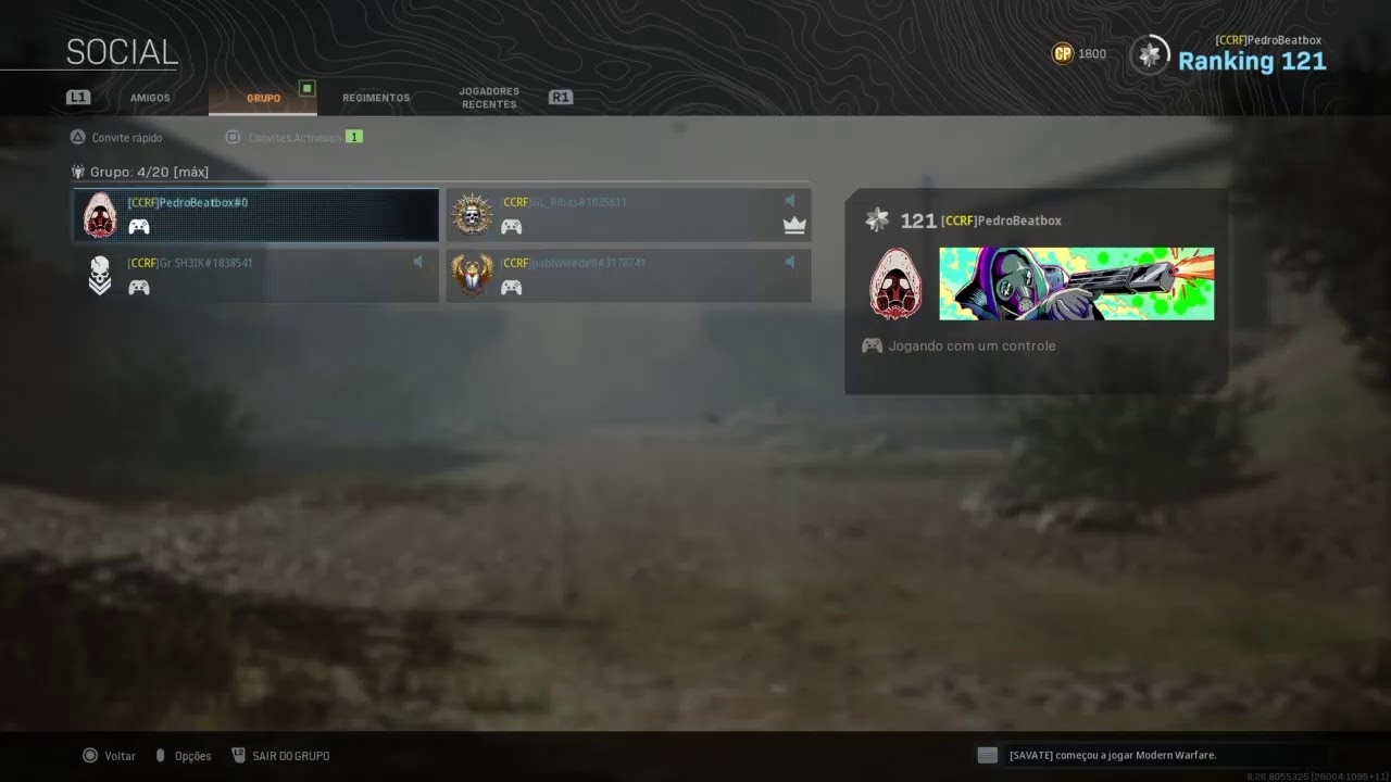LIVE COD WARZONE trio treino para campeonato. - YouTube