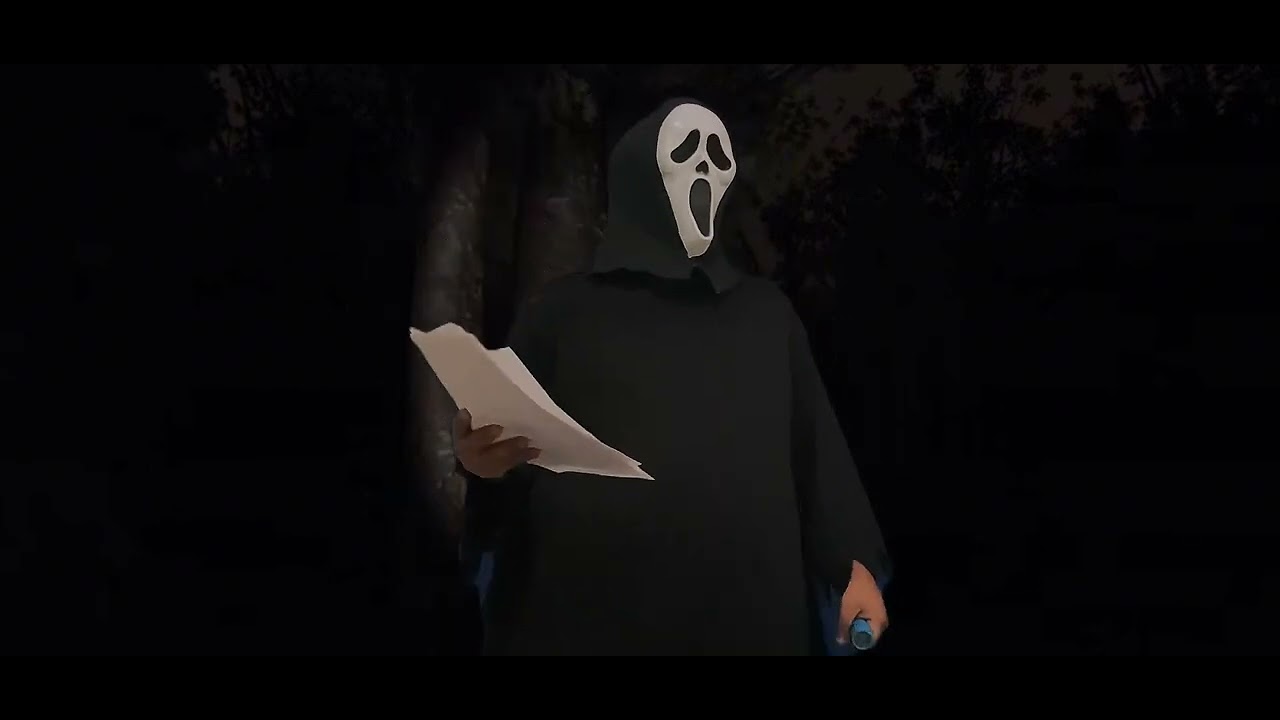 Step one of taking over the holidays (ghost face) - YouTube