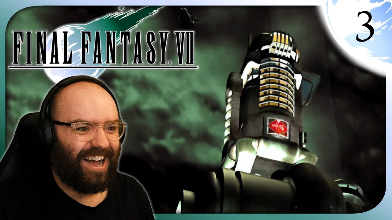 Infiltrating The Shinra Building | Final Fantasy VII [Part 3] - YouTube