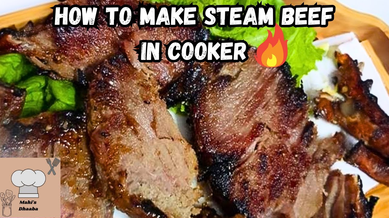 Easy Steam Beef Roast in Cooker | Tender & Juicy Recipe by Mahis Dhaaba ...