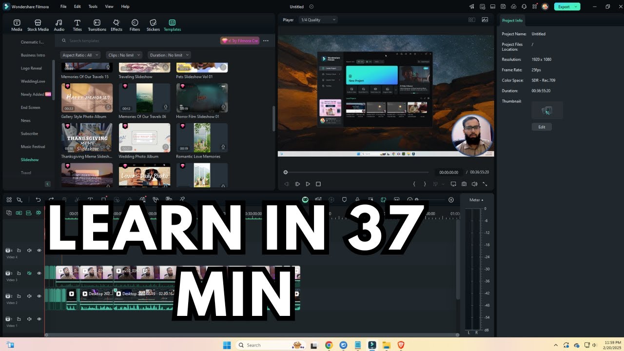 FREE Wondershare Filmora 14 Video Editing Course"👌 "Beginner's Guide ...