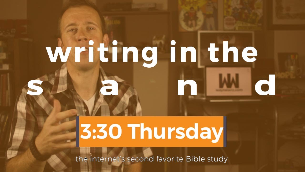 Writing In The Sand | Jesus And The Sinful Woman - YouTube