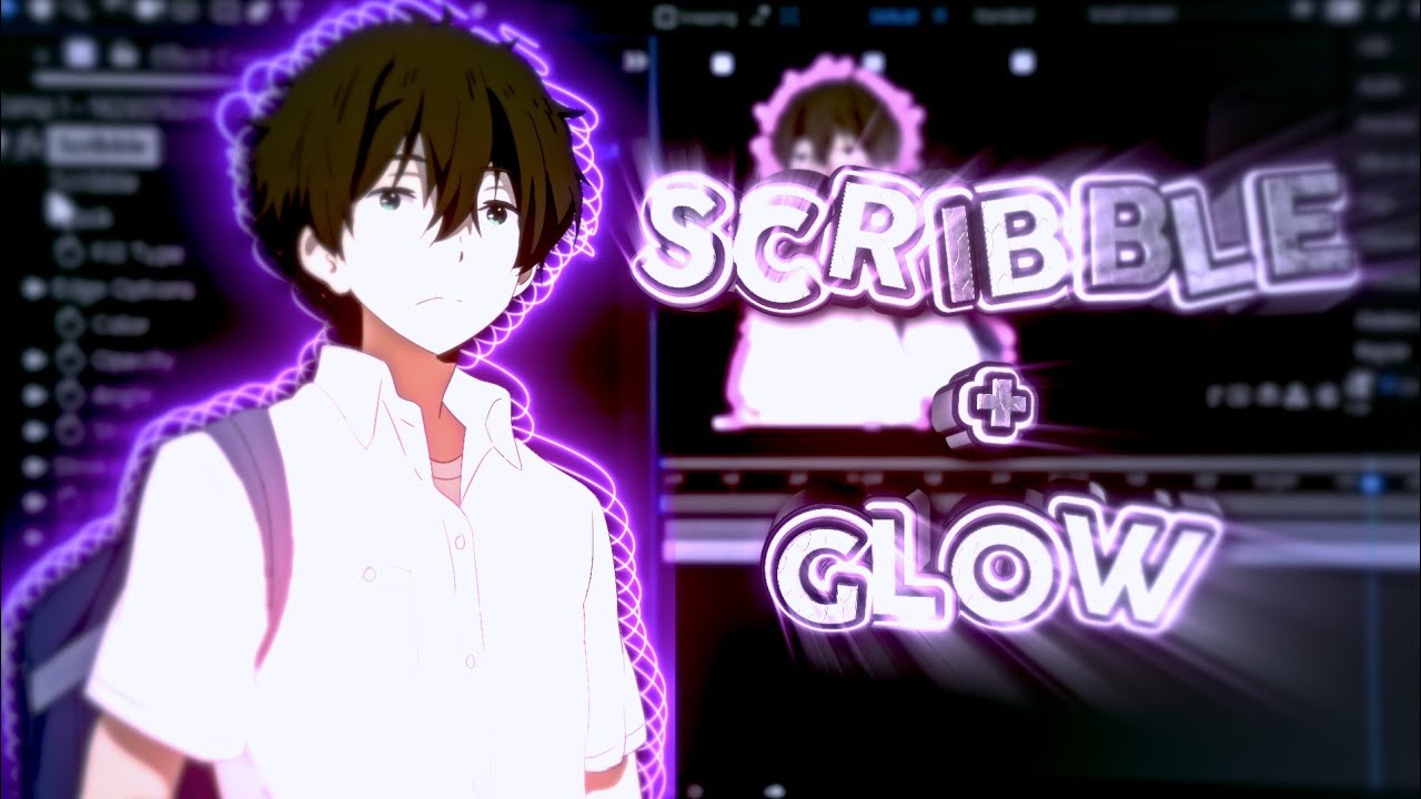 Scribble & Glow Tutorial | After Effect - YouTube