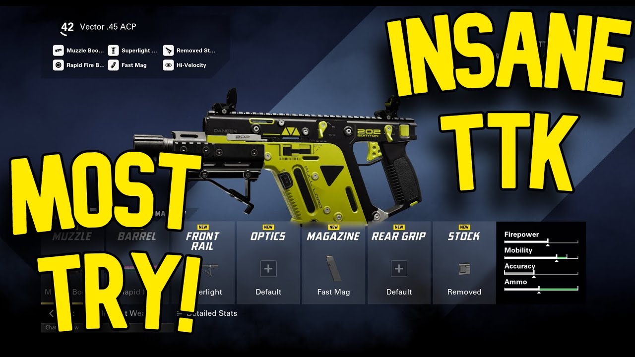 Fastest TTK | BEST SMG | Best CLASS in xDefiant! | Vector - YouTube