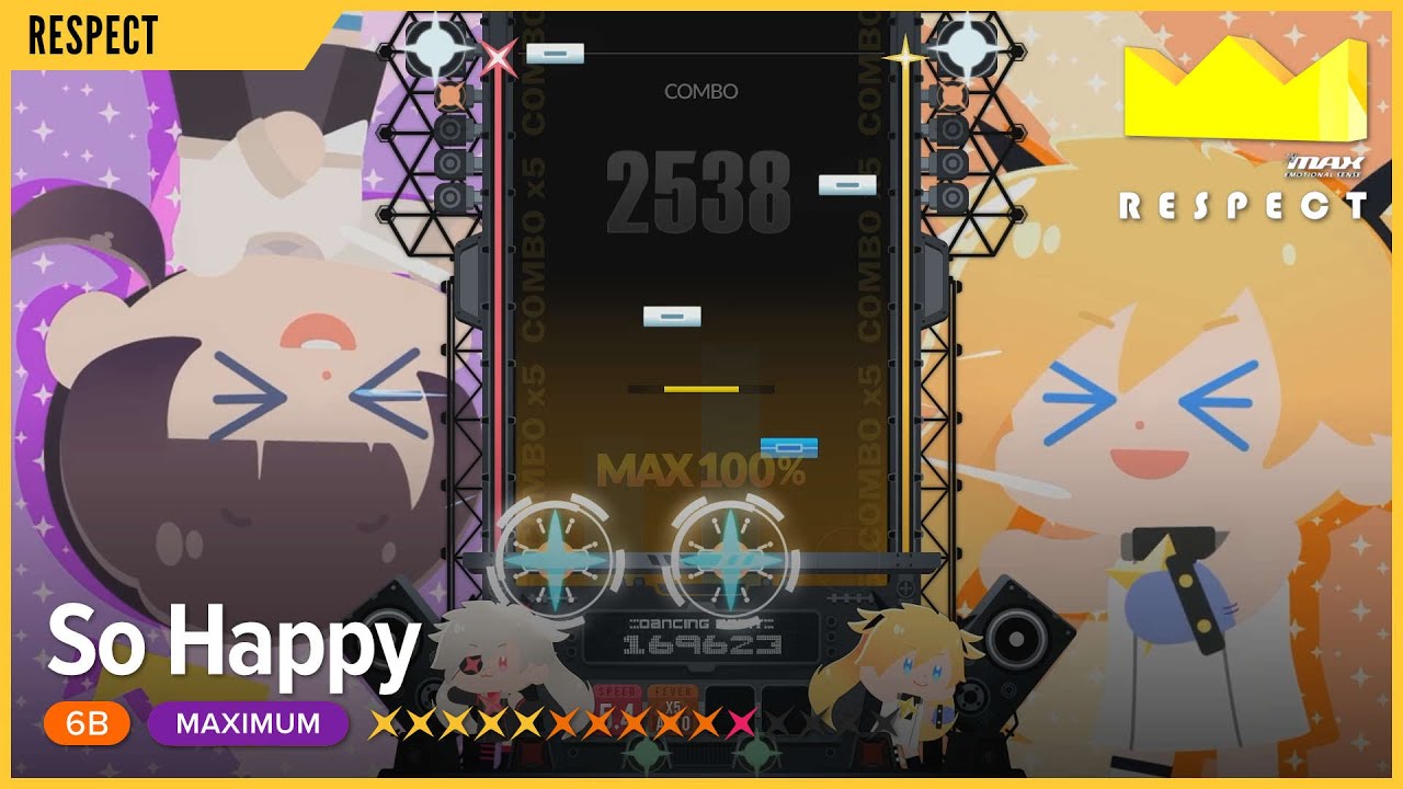 [DJMAX RESPECT V] Raven & Kreyn - So Happy 6B MX (with So Happy Gear ...