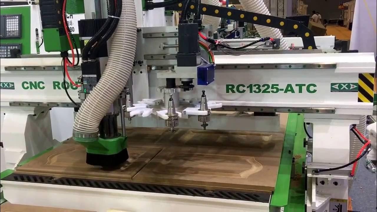 Roctech ATC CNC for cabinet doors! - YouTube