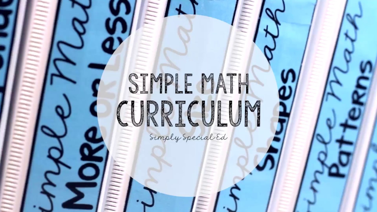 Math Curriculum For Special Education Students Simply Special Ed math-curriculum-for-special-education-students-simply-special-ed