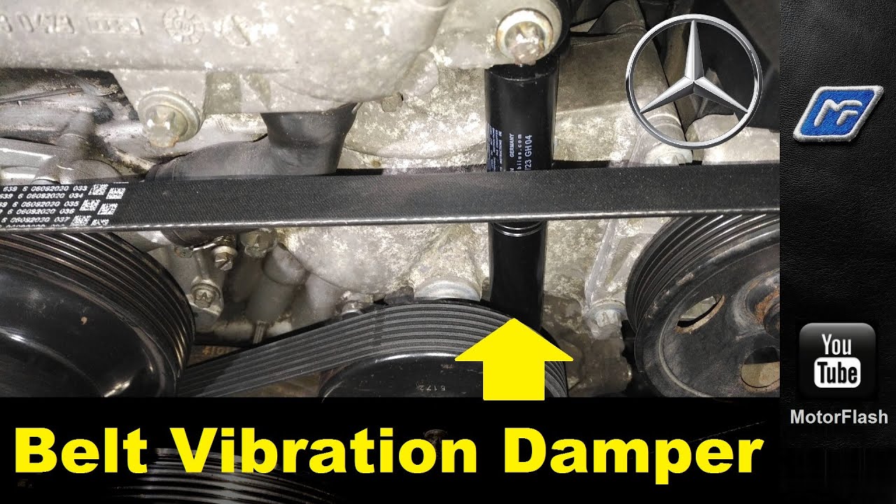 Belt Vibration Damper / Tlumič Vibrací Řemene - Mercedes-Benz M111 CLK ...