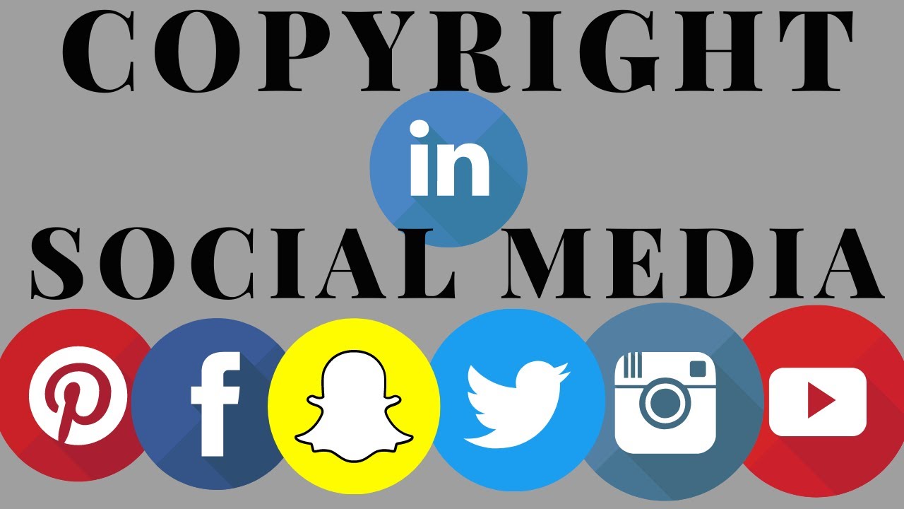 Copyright | How to Protect your Work on Social Media | 2021 - YouTube