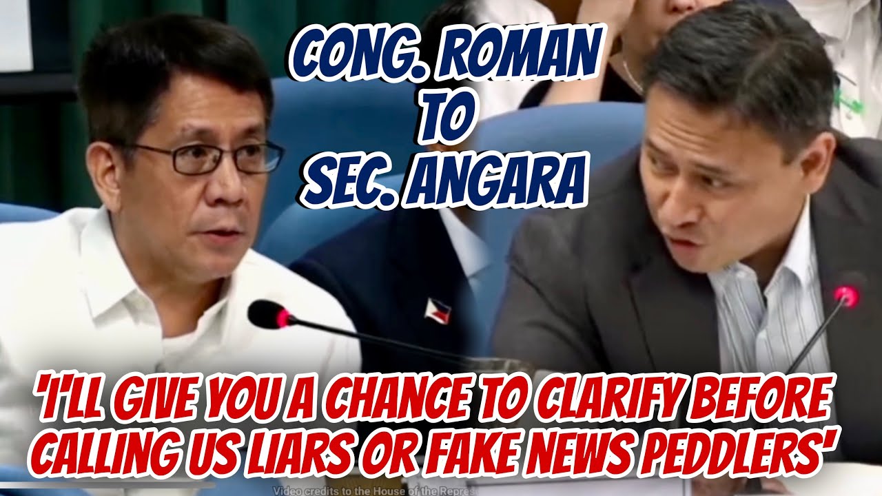 CONG. ROMAN ROMULO, SINITA ANG DEPED SA HEARING SA KONGRESO - YouTube