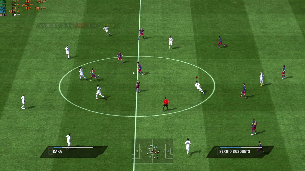 FIFA 11 PC Gameplay on Laptop Lenovo Legion Y530 - YouTube