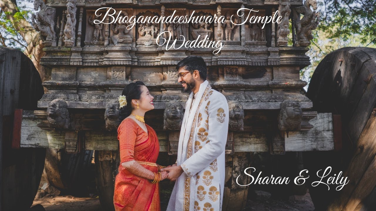 Bhoganandishwara Temple Wedding : Sharan+Leily by Creative Chisel - YouTube