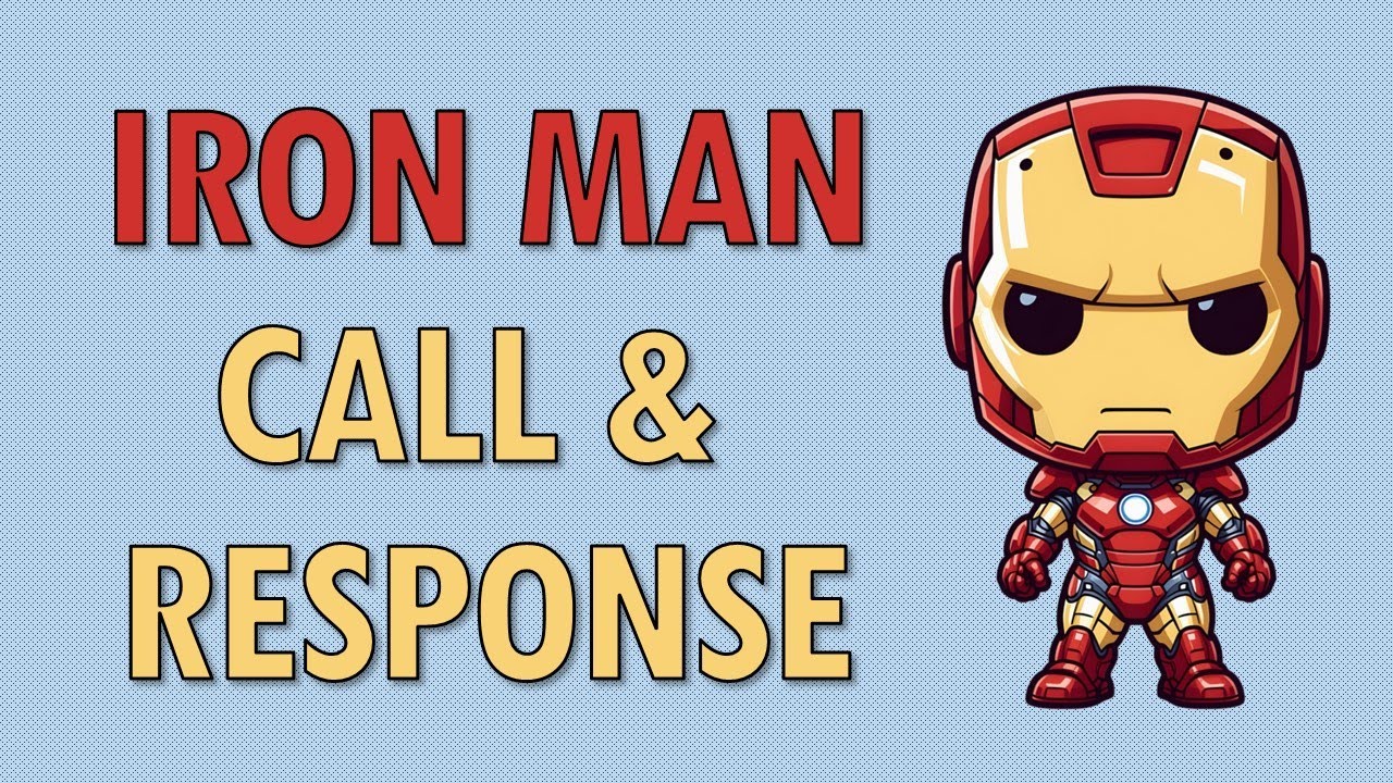 Iron Man : Easy Call & Response Rhythm Game for Kids - YouTube