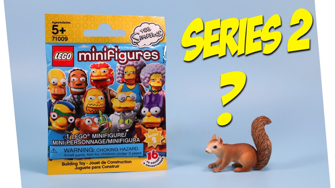 Lego Simpsons Minifigures Series 2 Blind Mystery Packs Opening - YouTube