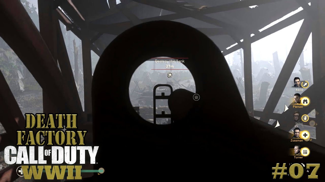 Death Factory WWII | Call of Duty World War 2 Gameplay | EPS 07 - YouTube