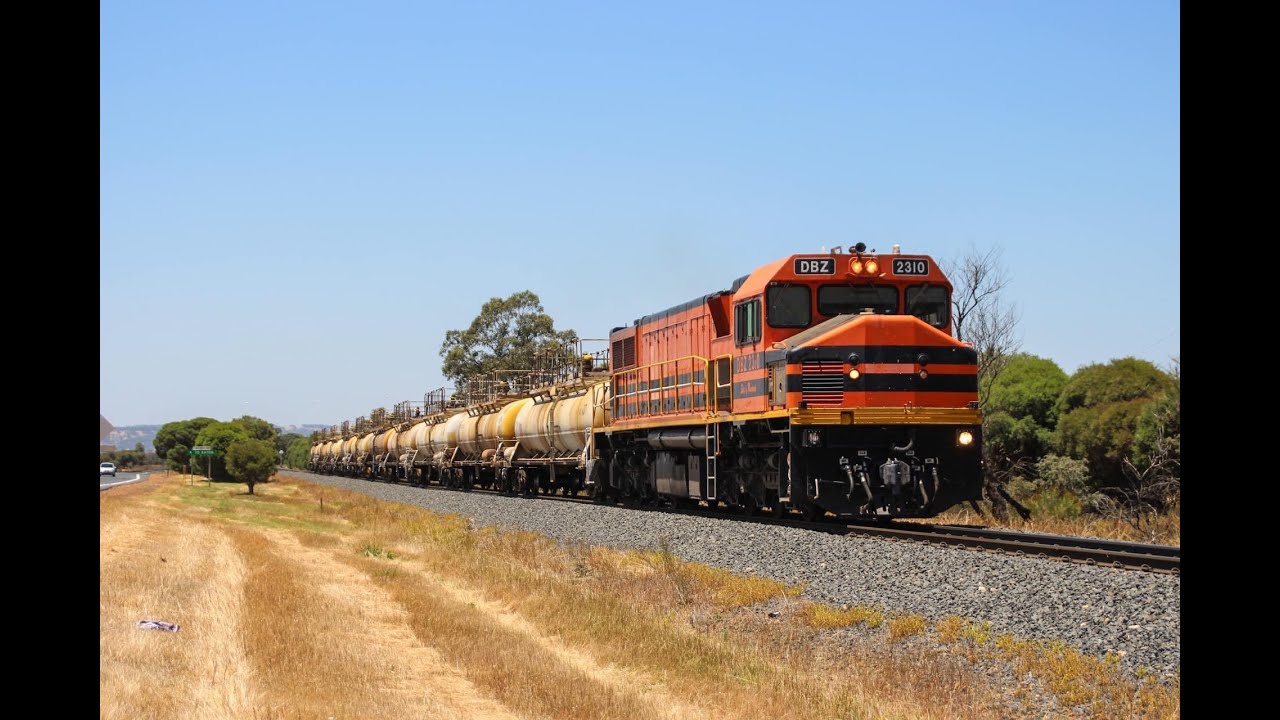 Trains in the South West WA - YouTube