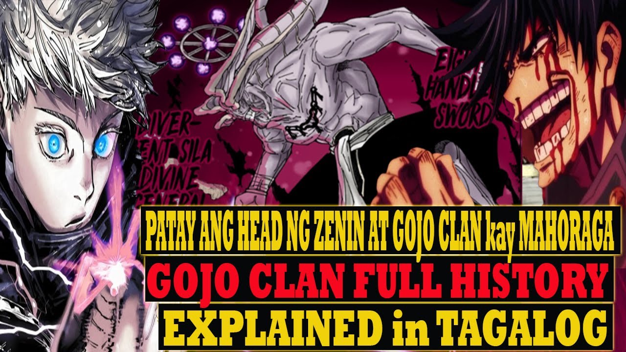 Ang History ng Gojo Clan at ALL PAST USERS ng SIX EYES | STRONGEST CLAN ...
