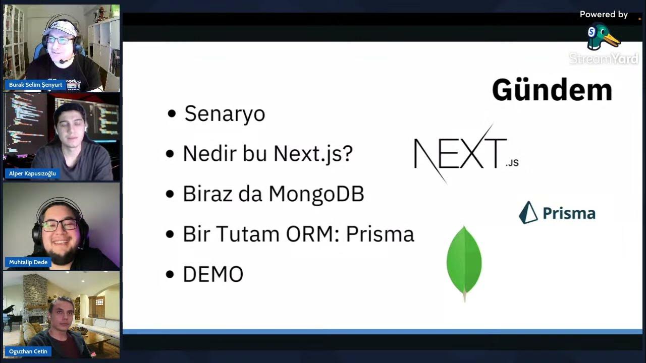 The CoderVerse - Günün Menüsü NextJs, Prisma, MongoDb - YouTube