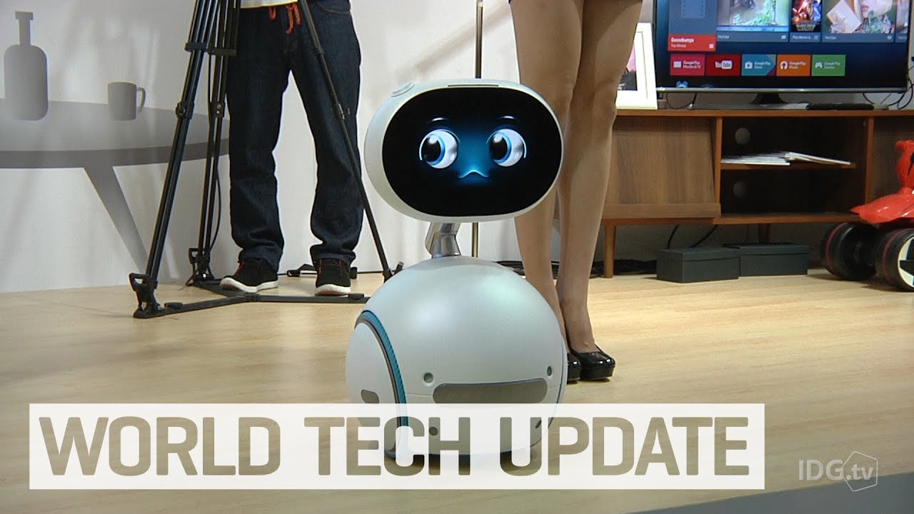 Asus' Zenbo is a cute home robot - YouTube