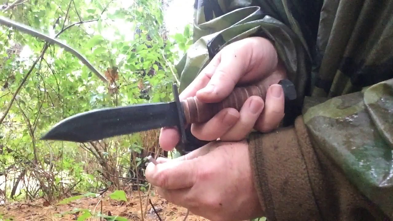 Ontario Knives USAF Bolt Knife - YouTube