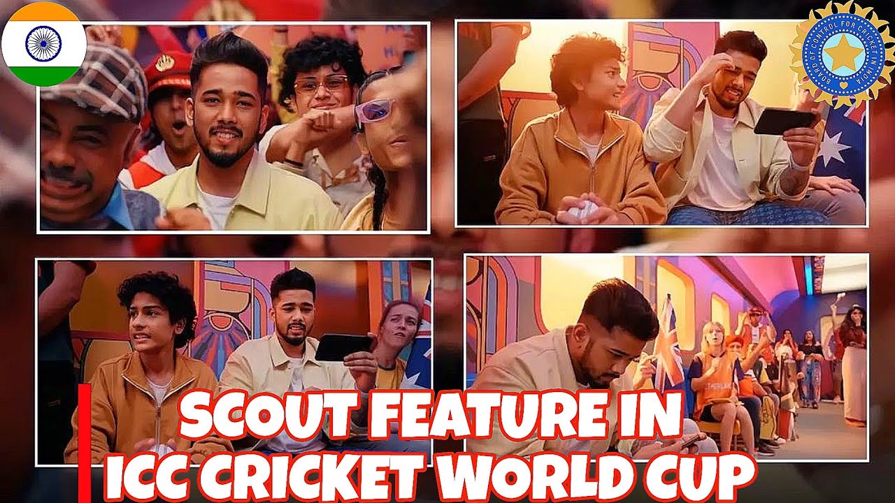 SCOUT Got Featured In Cricket World Cup 2023 Anthem😍 | SCOUTOP - YouTube