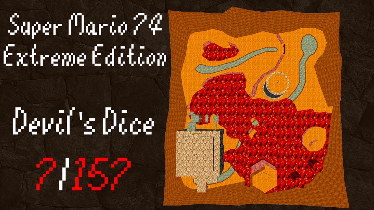 (1) Super Mario 74 Extreme Edition: Devil's Dice - YouTube